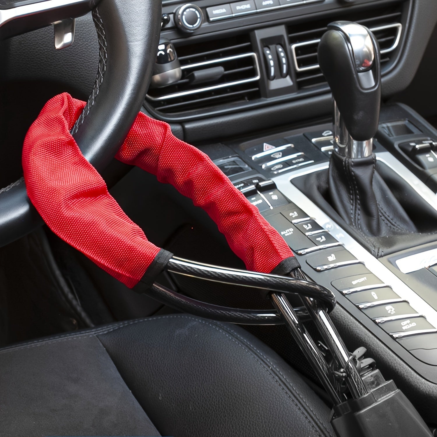 SteelGuard™ Pro Car Lock – Ultimate Steering & Gear Shift Protection ...